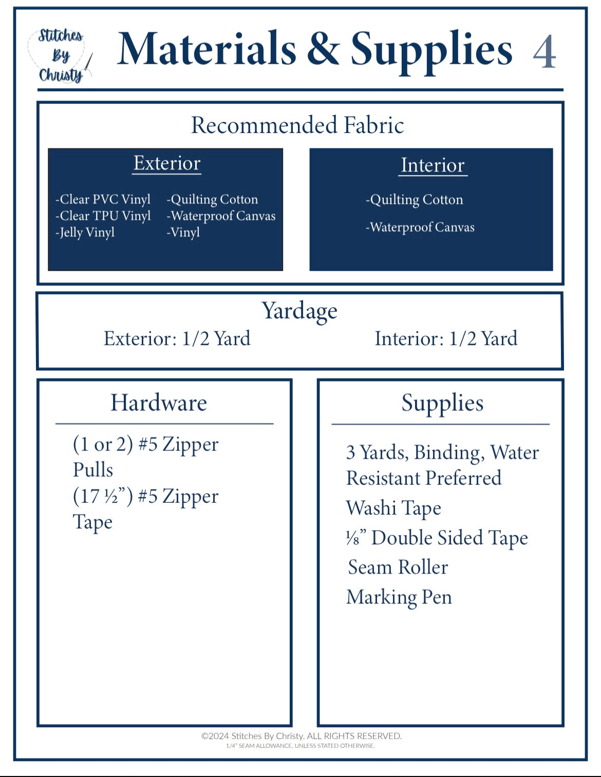 Elsie PDF Pattern – Stitches By Christy